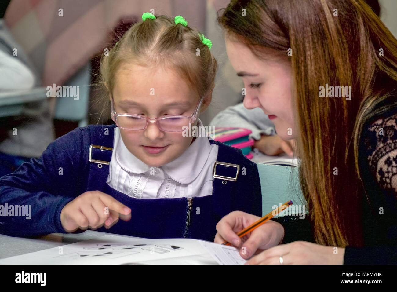 Literacy class russia hi-res stock photography and images - Alamy