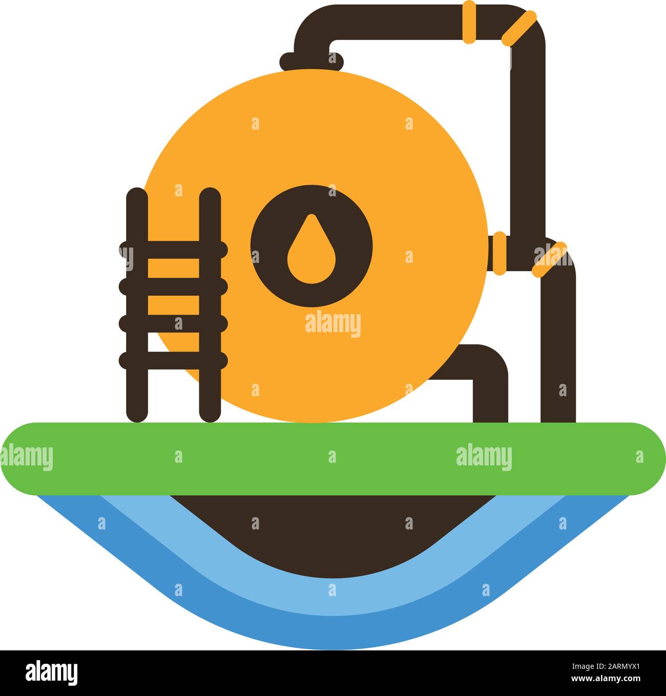 Oil tank design, Fracking industry fuel technology power industrial ...