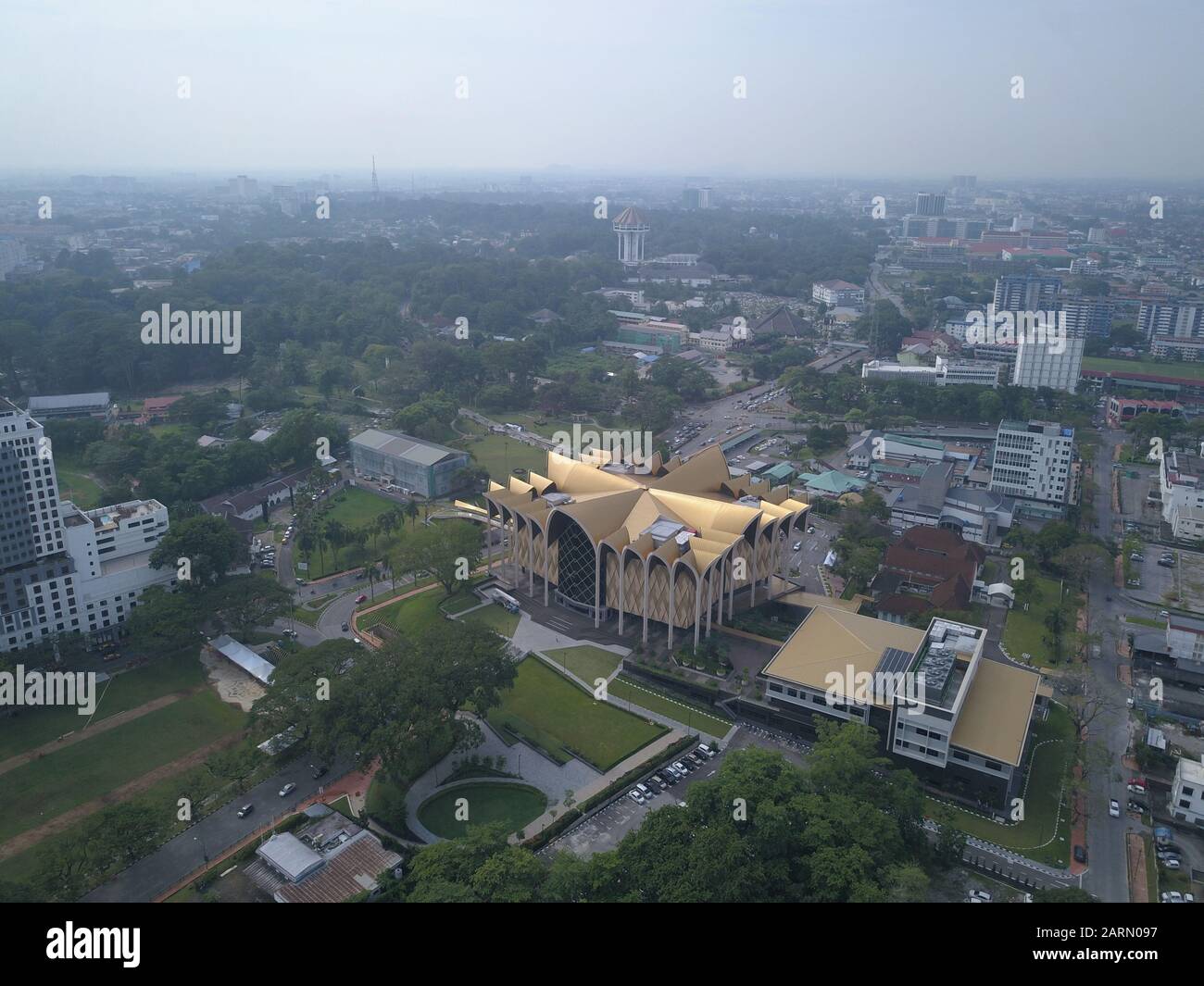 Kuching, Sarawak / Malaysia - November 8 2019: The buildings, landmarks ...