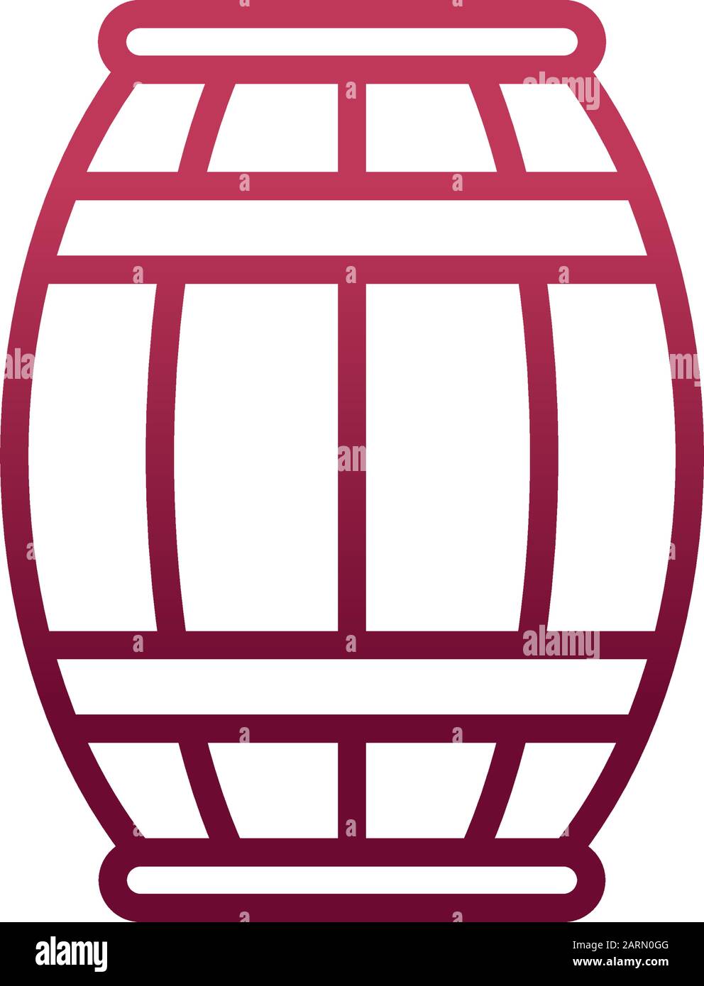 Isolated wine barrel vector design Stock Vector Image & Art - Alamy