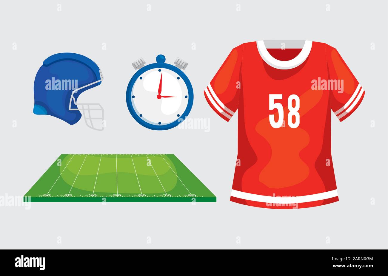 Top icons of football Stock Vector Images - Alamy