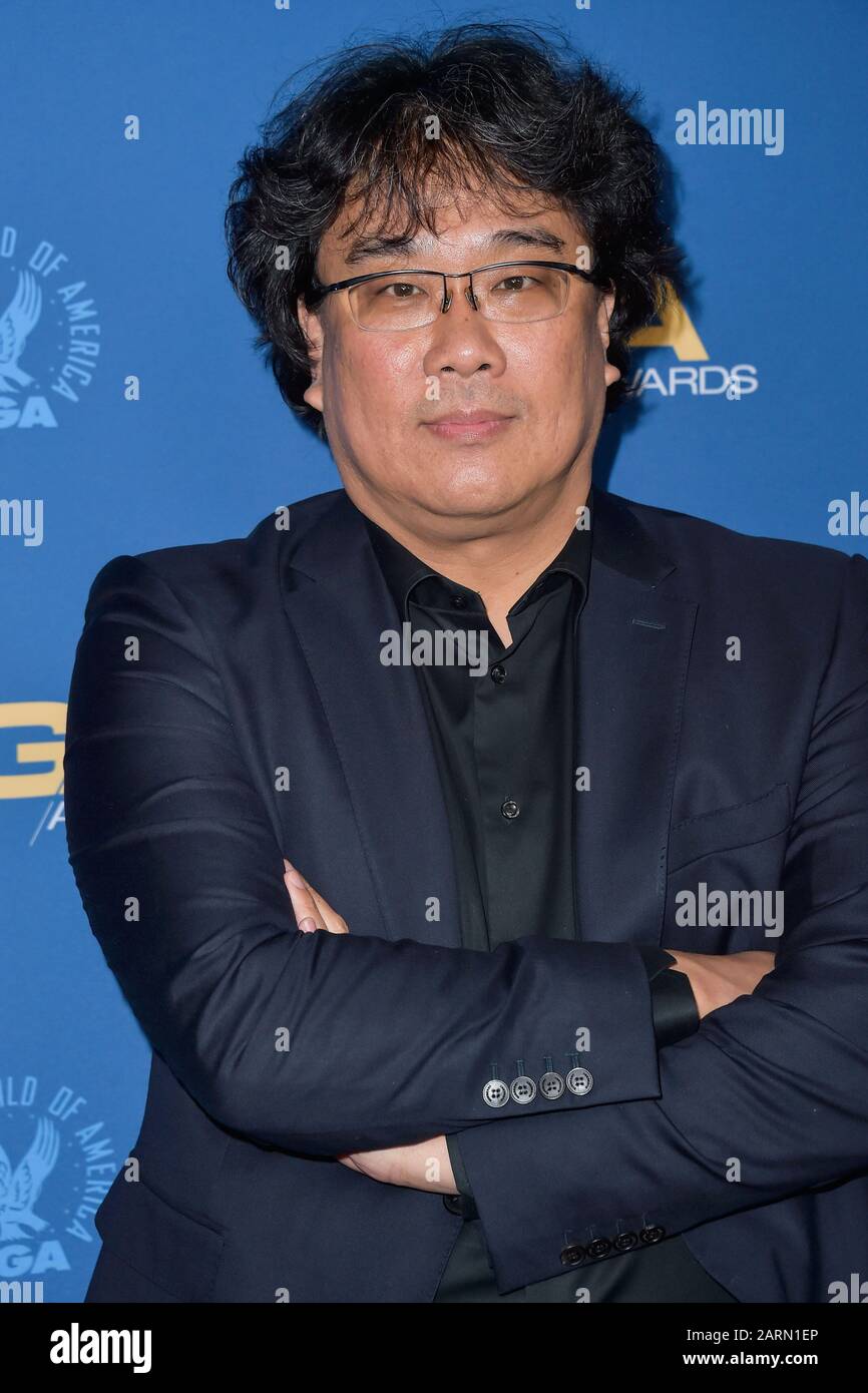 LOS ANGELES, CALIFORNIA, USA - JANUARY 25: Director Bong Joon-Ho ...