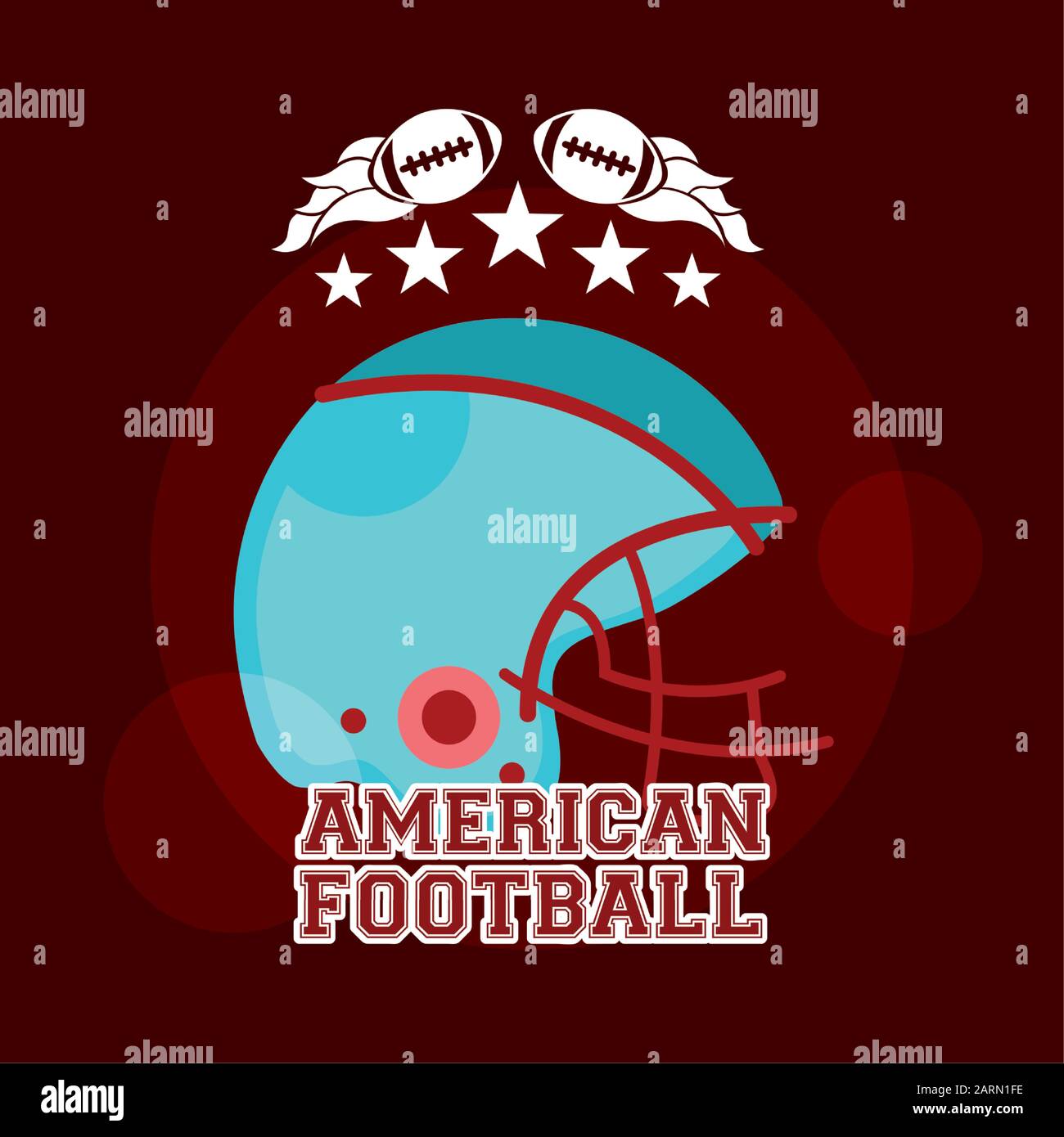 american football sport poster with helmet Stock Vector Image & Art - Alamy