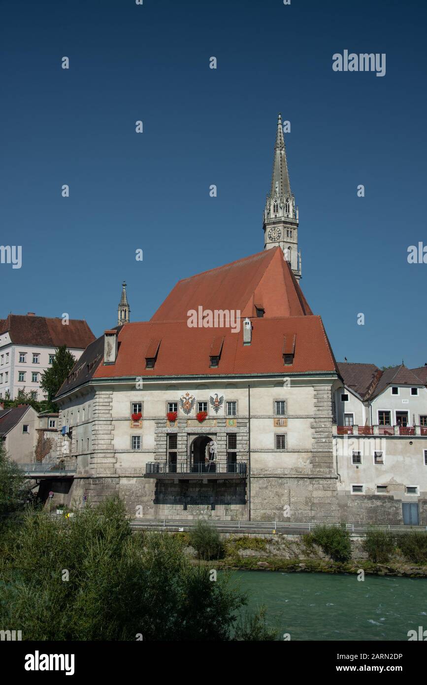 Impressions of the historic City of Steyr, Austria Stock Photo - Alamy