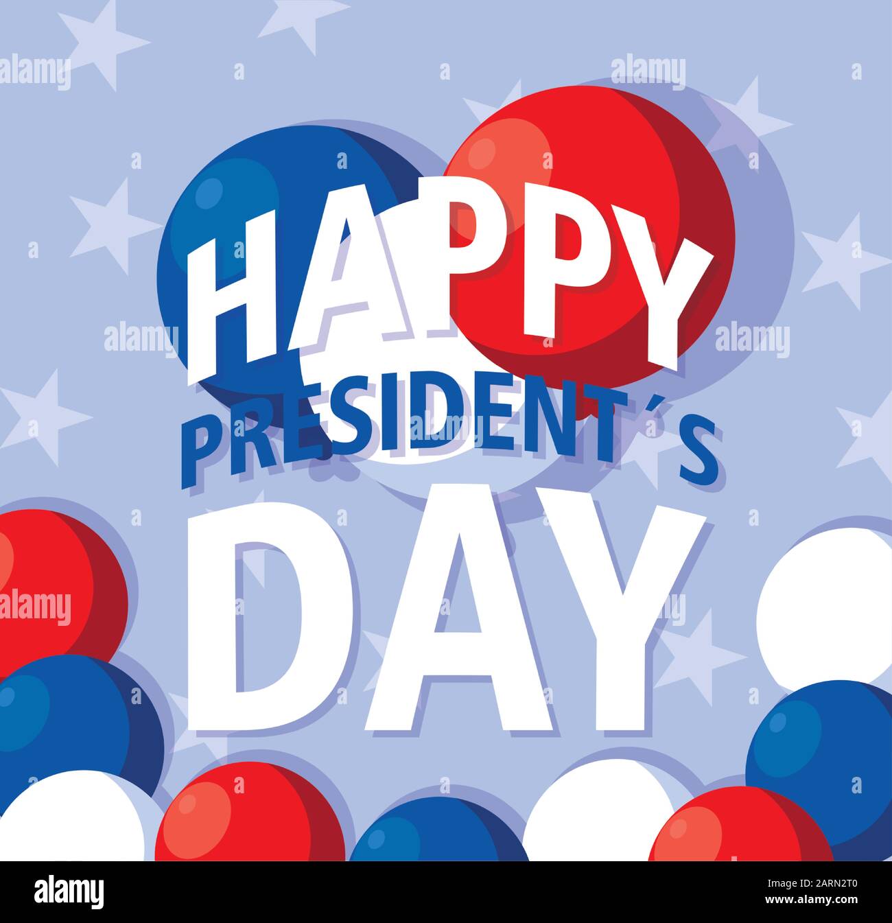 label happy president day, greeting card, United States of America ...