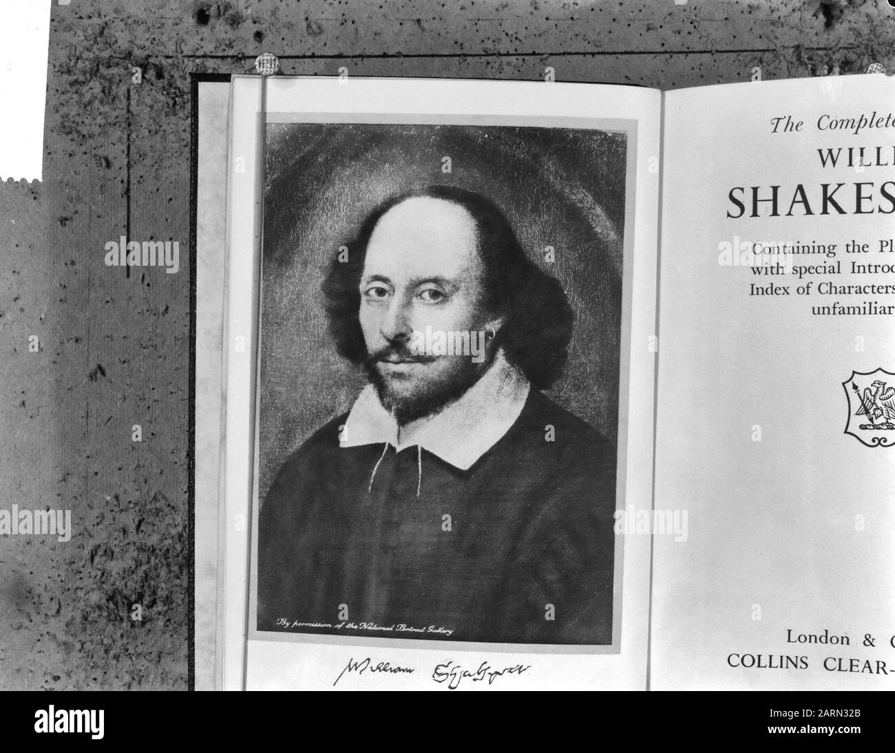 Portraits of william shakespeare Black and White Stock Photos & Images ...