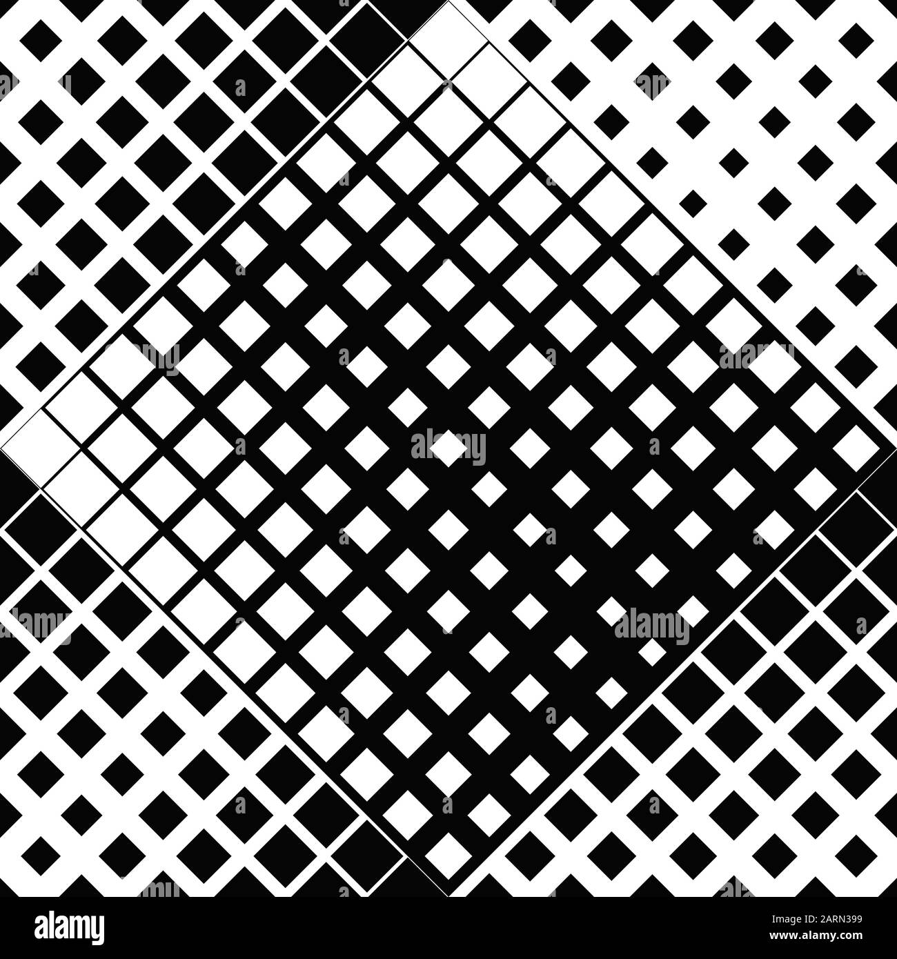 Black and white seamless square pattern background - abstract ...