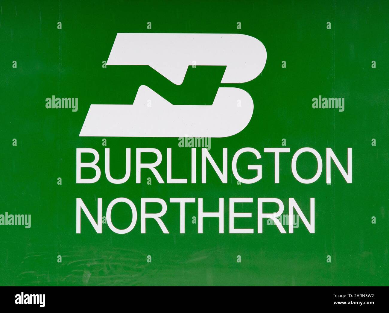 Burlington Northern Railroad Logo Burlington Northern Power In Color