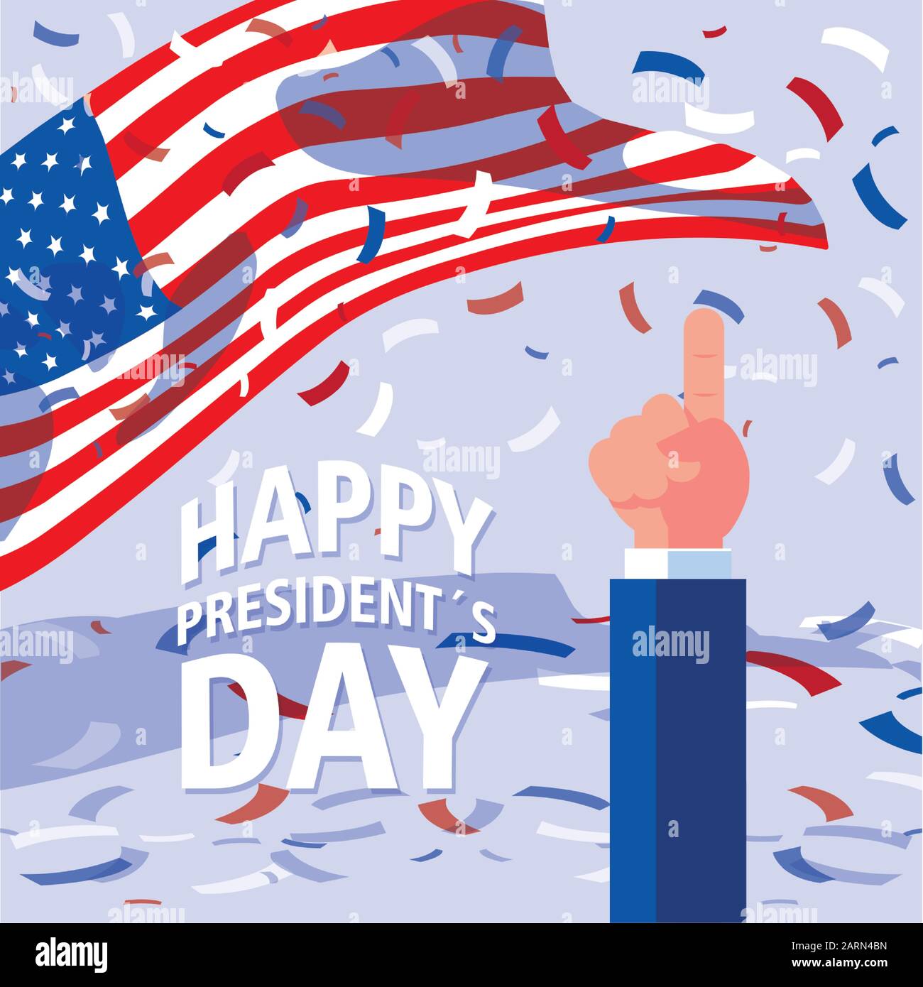 label happy president day, greeting card, United States of America ...
