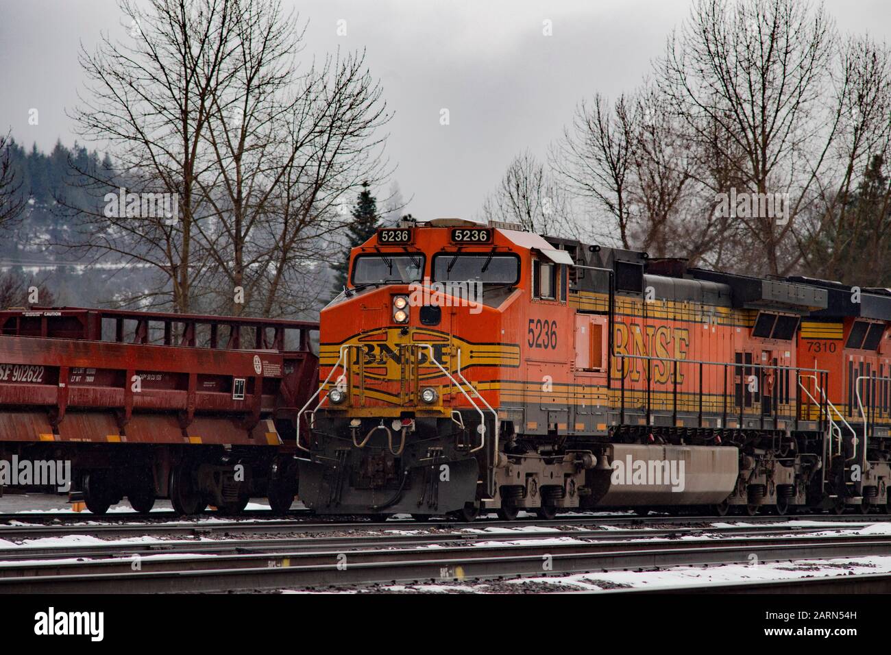 Montana bnsf railway hi-res stock photography and images - Alamy