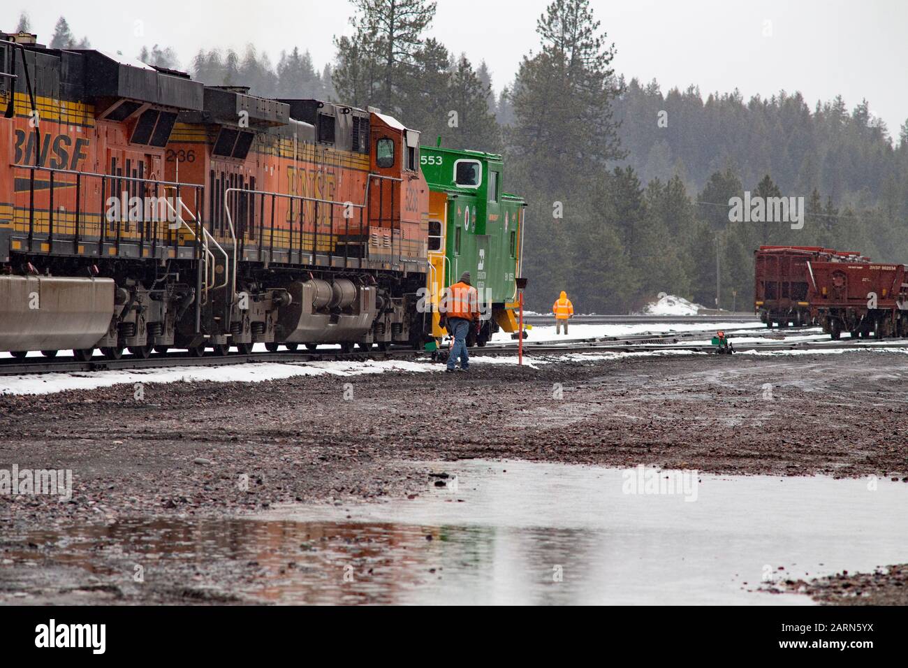 Burlington northern railway hi-res stock photography and images - Alamy