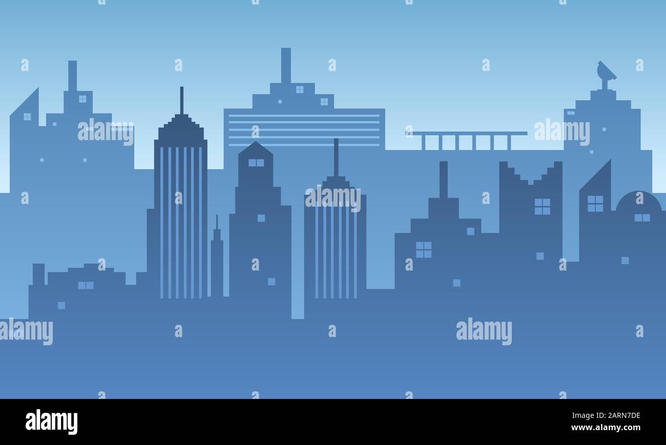 Skyscraper sunbeam Stock Vector Images - Alamy