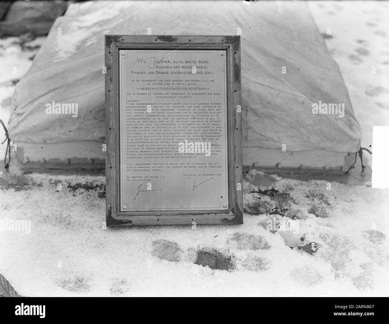 Floris Memorial Plate Date: December 6, 1950 Keywords: commemorative ...