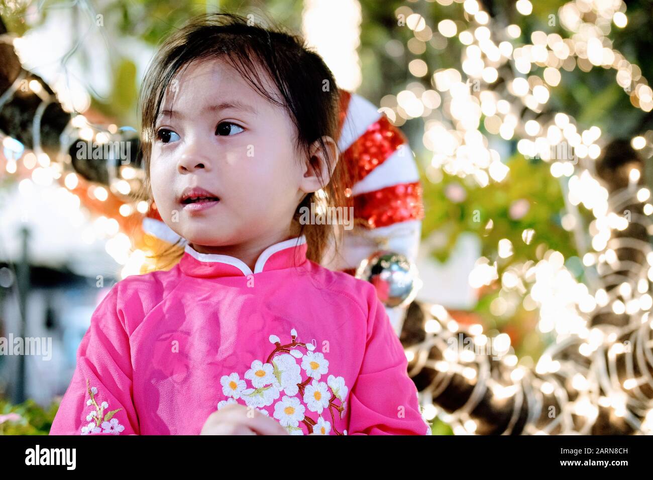 Vietnamese Kid with beauty light Stock Photo - Alamy