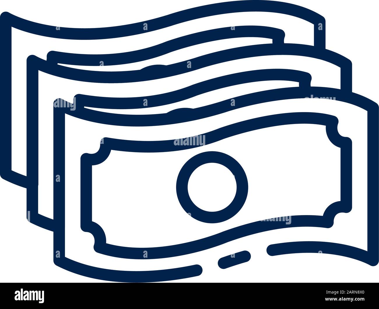 Isolated money bills vector design Stock Vector Image & Art - Alamy