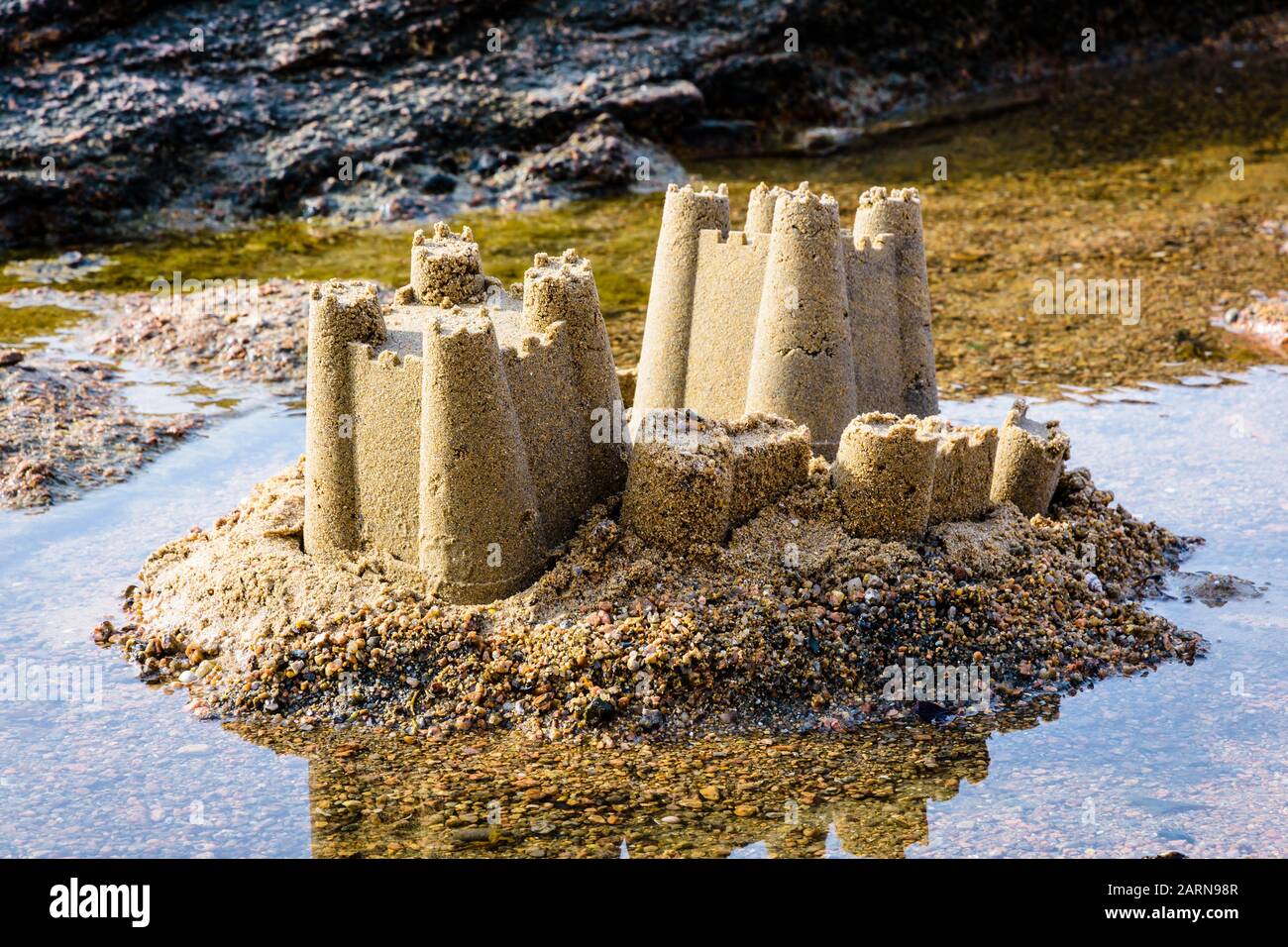 Puddle sea hi-res stock photography and images - Alamy