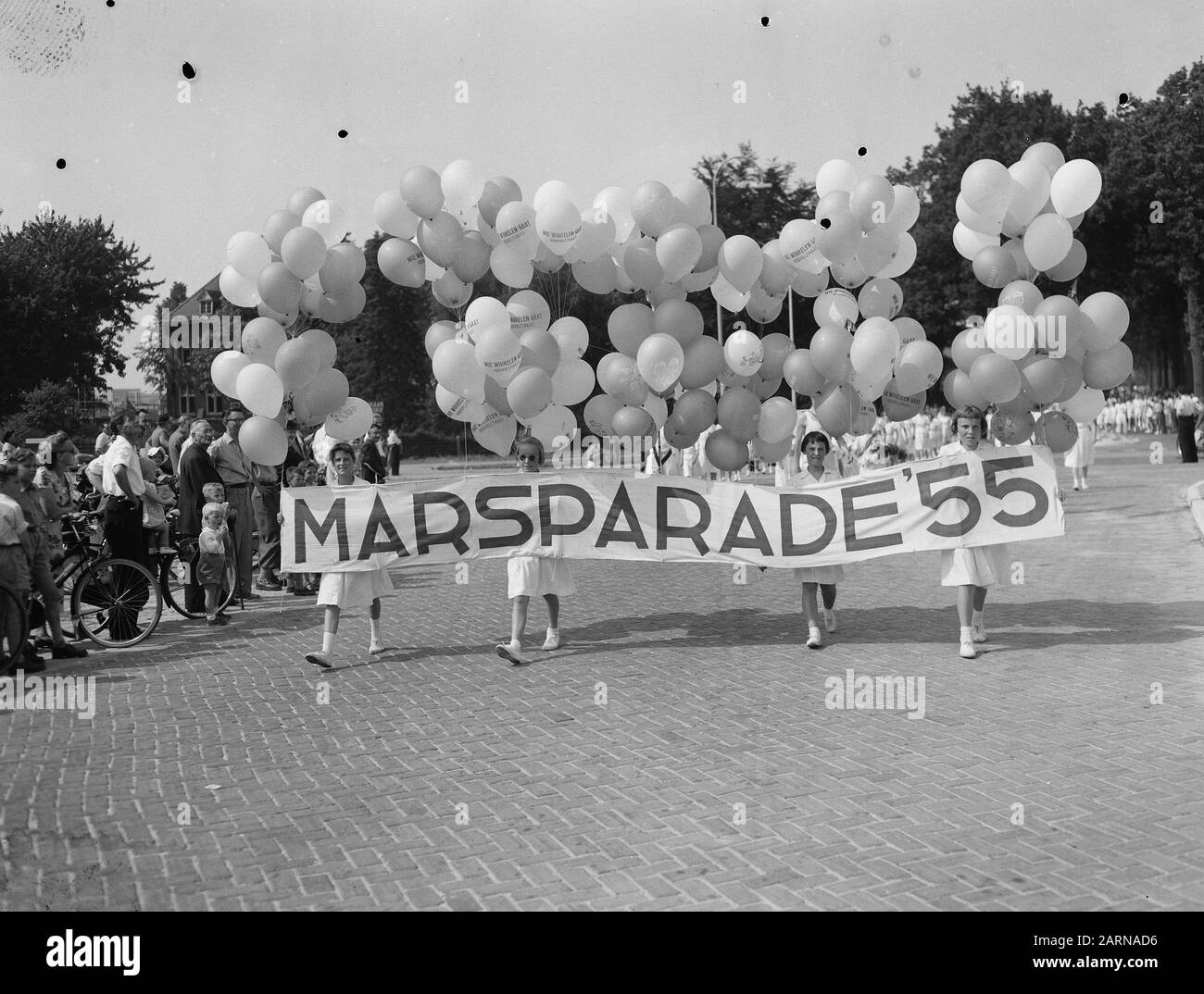 Historical party Date: 19 July 1955 Stock Photo - Alamy