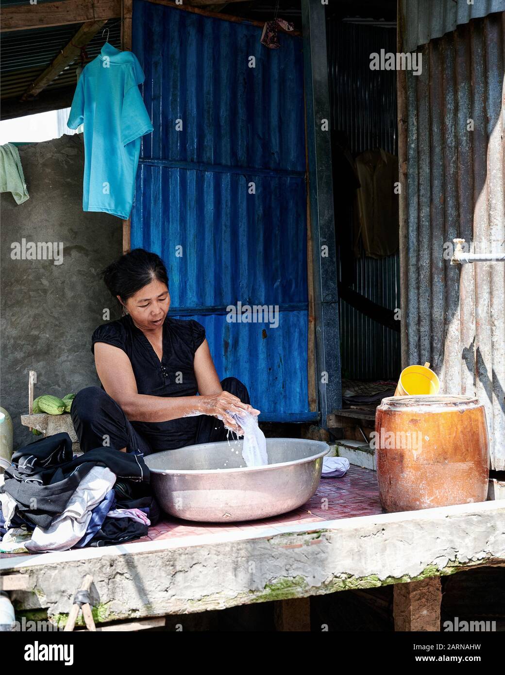 Vietnam’s rural areas have no washing machines. Women in these families ...