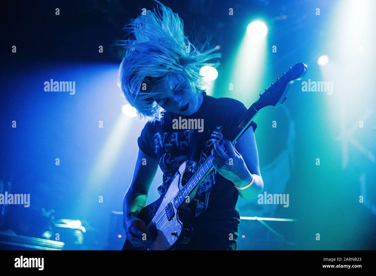 Copenhagen, Denmark. 25th, January 2020. The Danish doom metal band ...