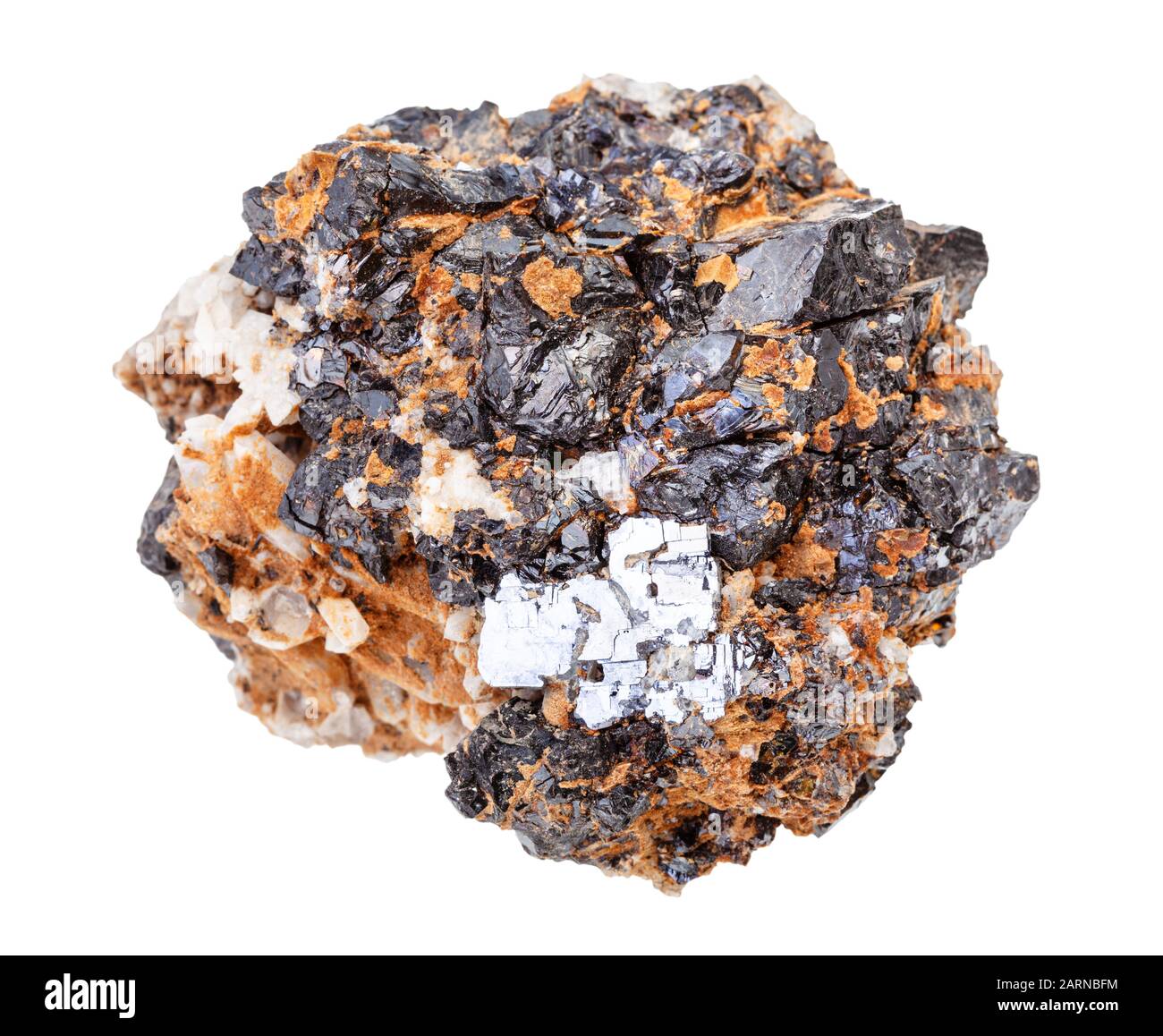 Quartz crystals mineral sample hi-res stock photography and images - Alamy