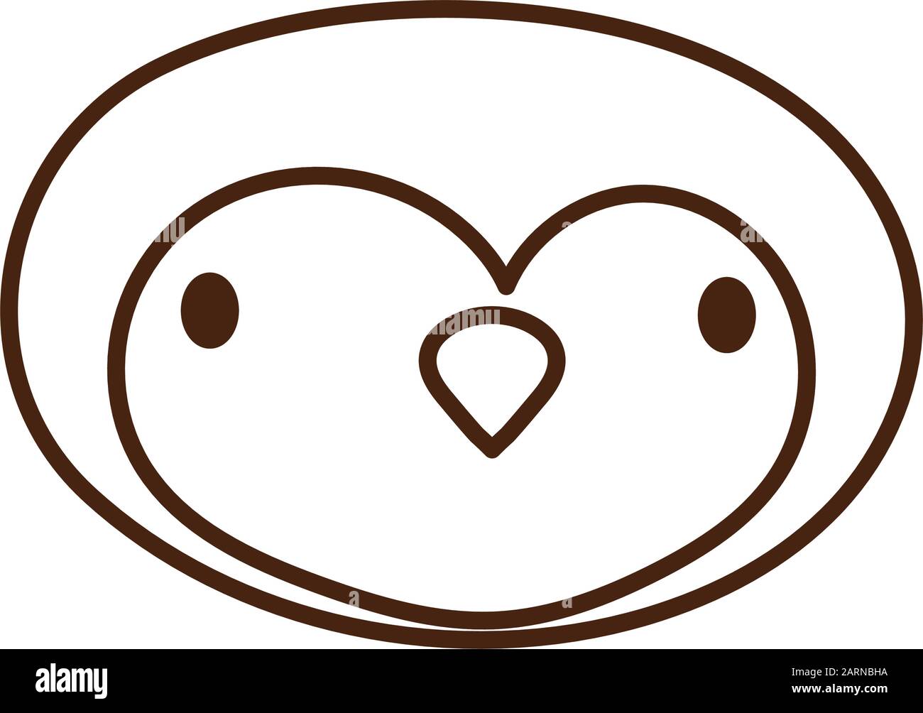 cute little penguin character icon Stock Vector Image & Art - Alamy