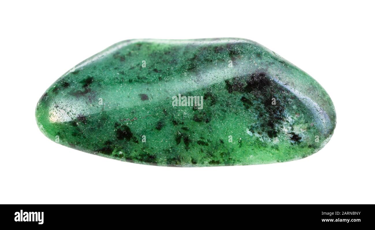 closeup of sample of natural mineral from geological collection ...