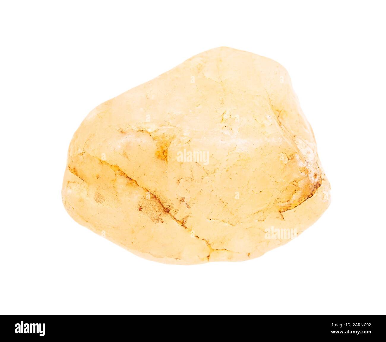 closeup of sample of natural mineral from geological collection ...