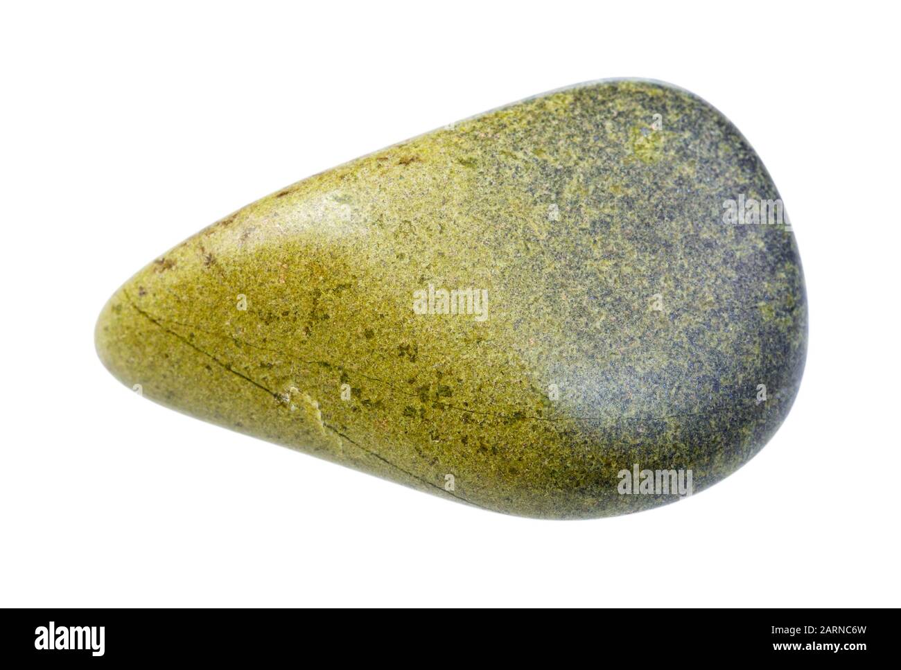 closeup of sample of natural mineral from geological collection ...