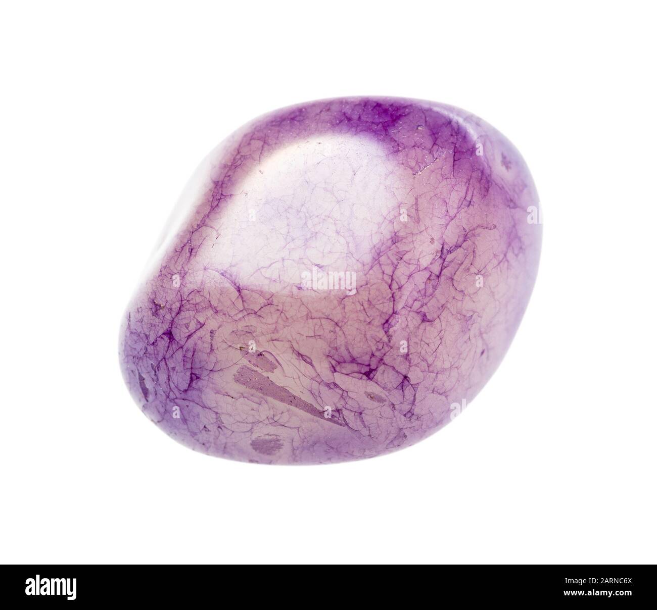 closeup of sample of natural mineral from geological collection ...