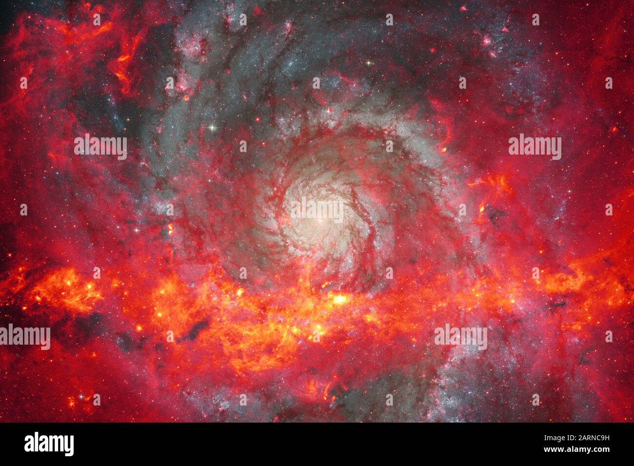 Beauty of endless cosmos. Science fiction art. Elements of this image ...