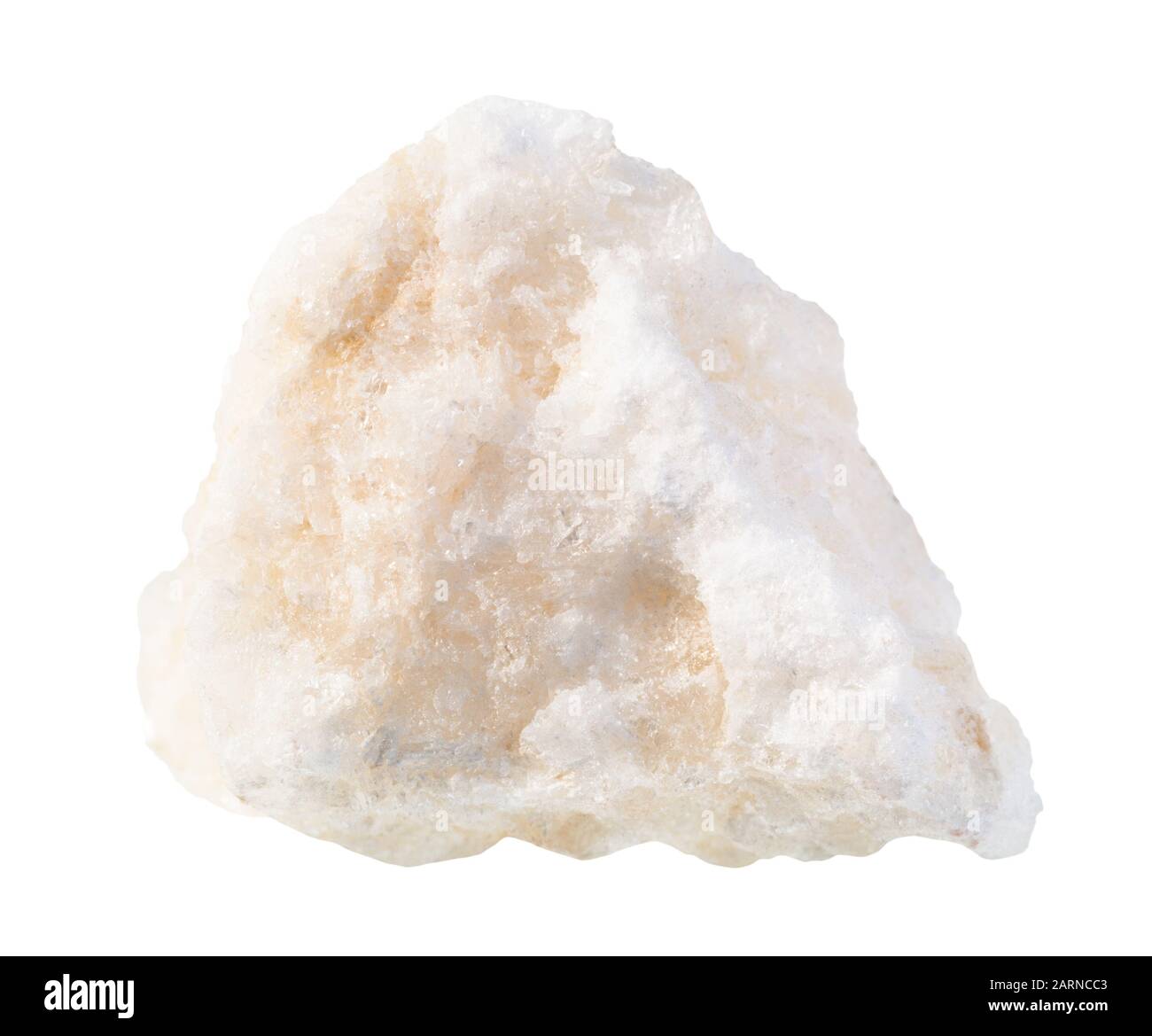 closeup of sample of natural mineral from geological collection ...