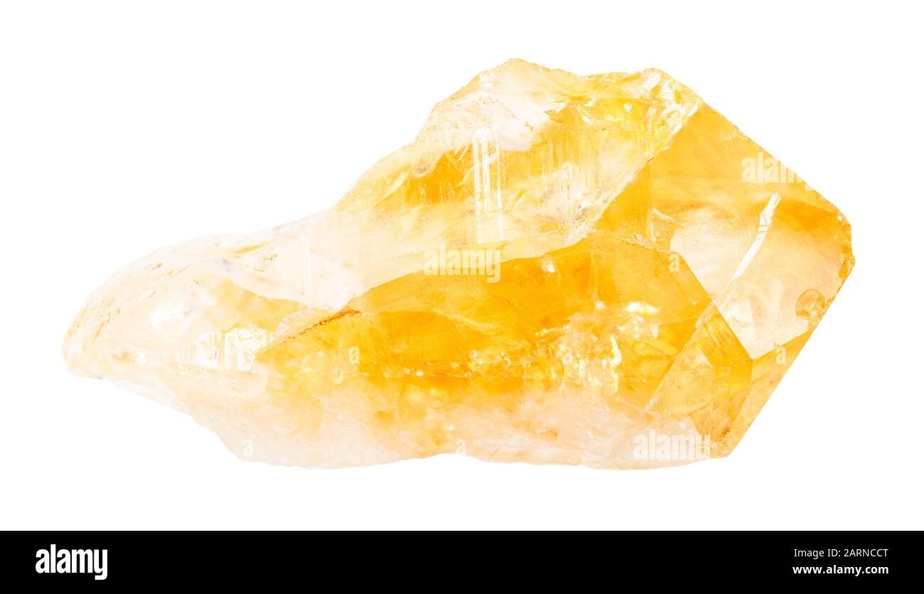 Unpolished citrine gemstone hi-res stock photography and images - Alamy