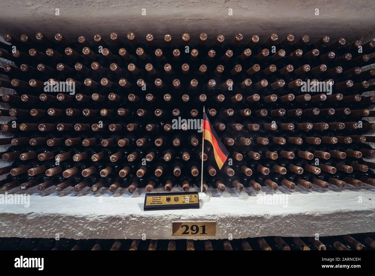 Wines collection of Angela Merkel in National Oenotheque - wine ...