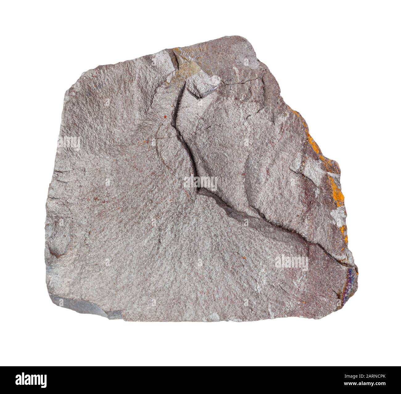 closeup of sample of natural mineral from geological collection - raw ...