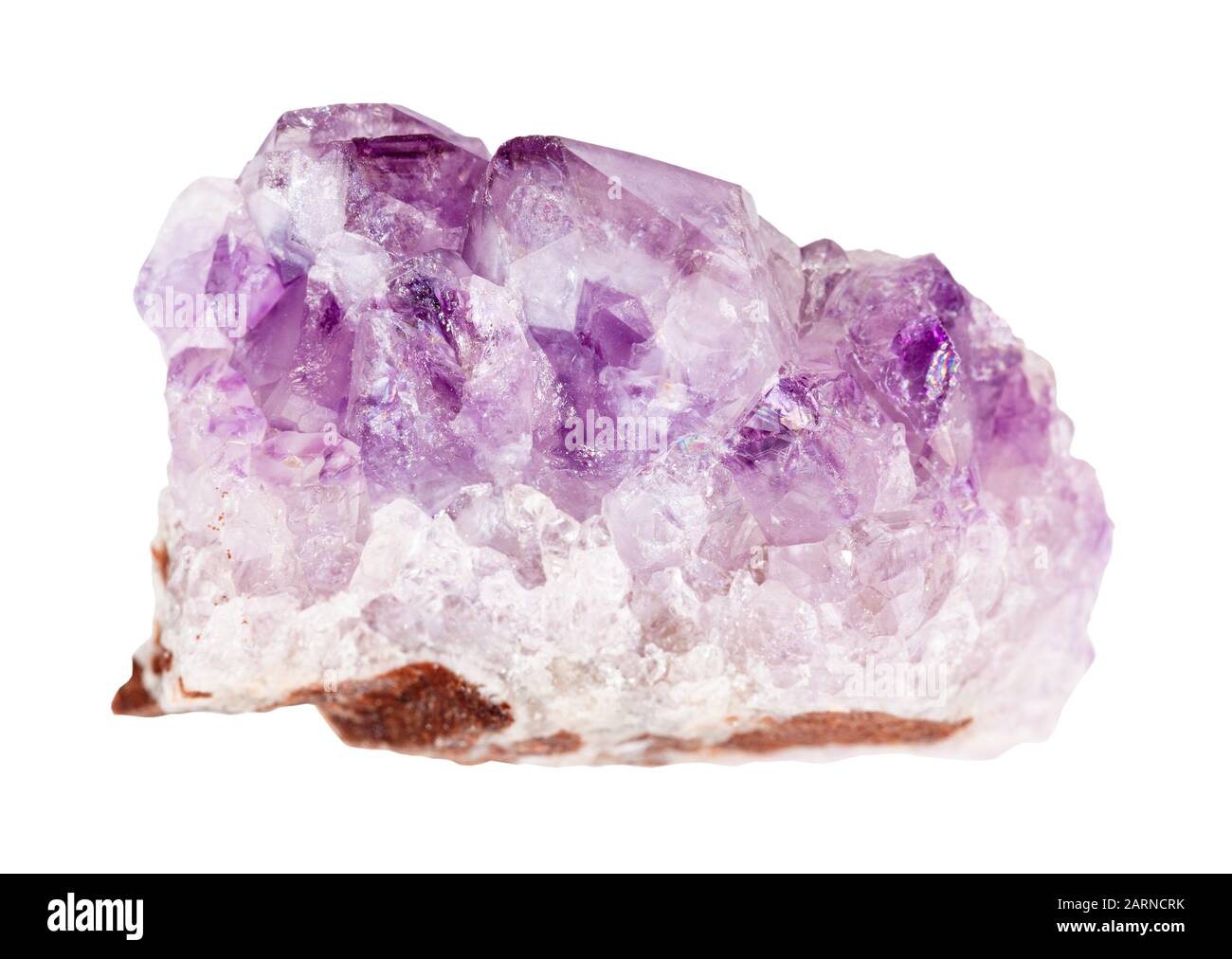 closeup of sample of natural mineral from geological collection - raw ...