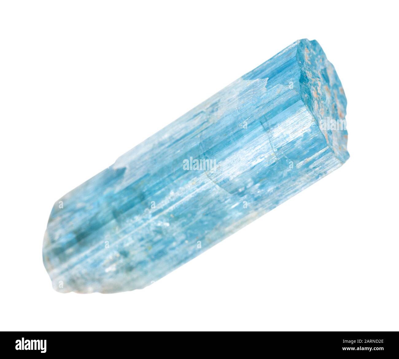 closeup of sample of natural mineral from geological collection ...