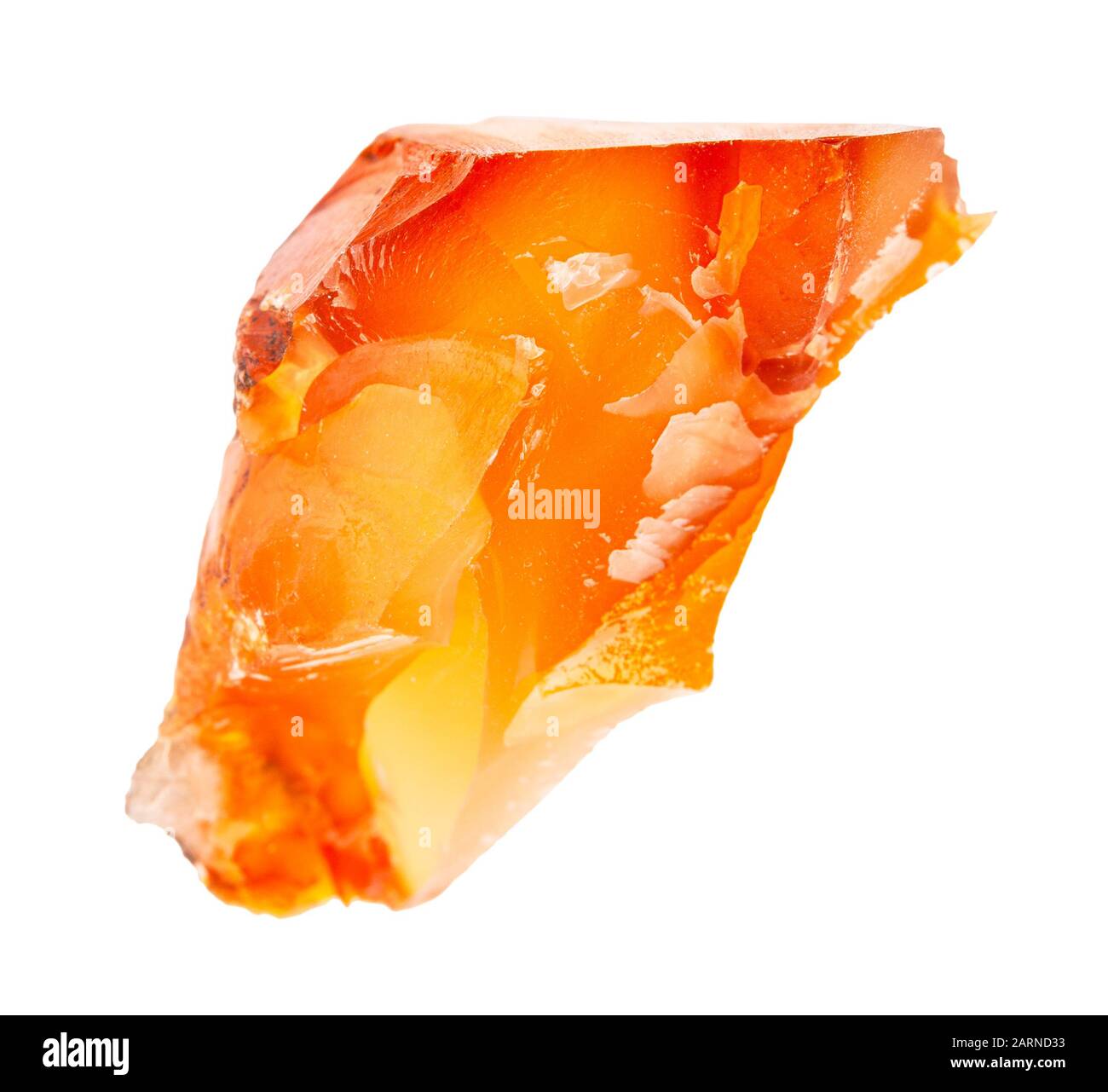 closeup of sample of natural mineral from geological collection - raw ...