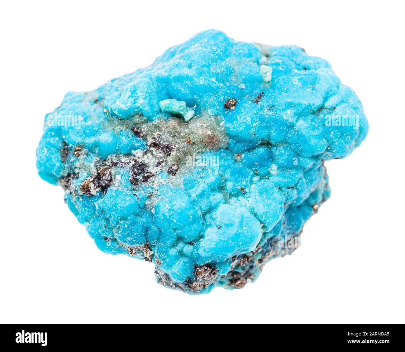 closeup of sample of natural mineral from geological collection - raw ...