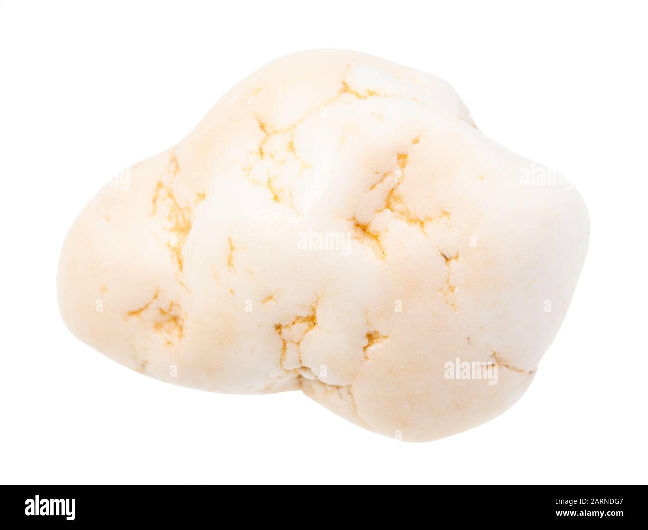 closeup of sample of natural mineral from geological collection ...