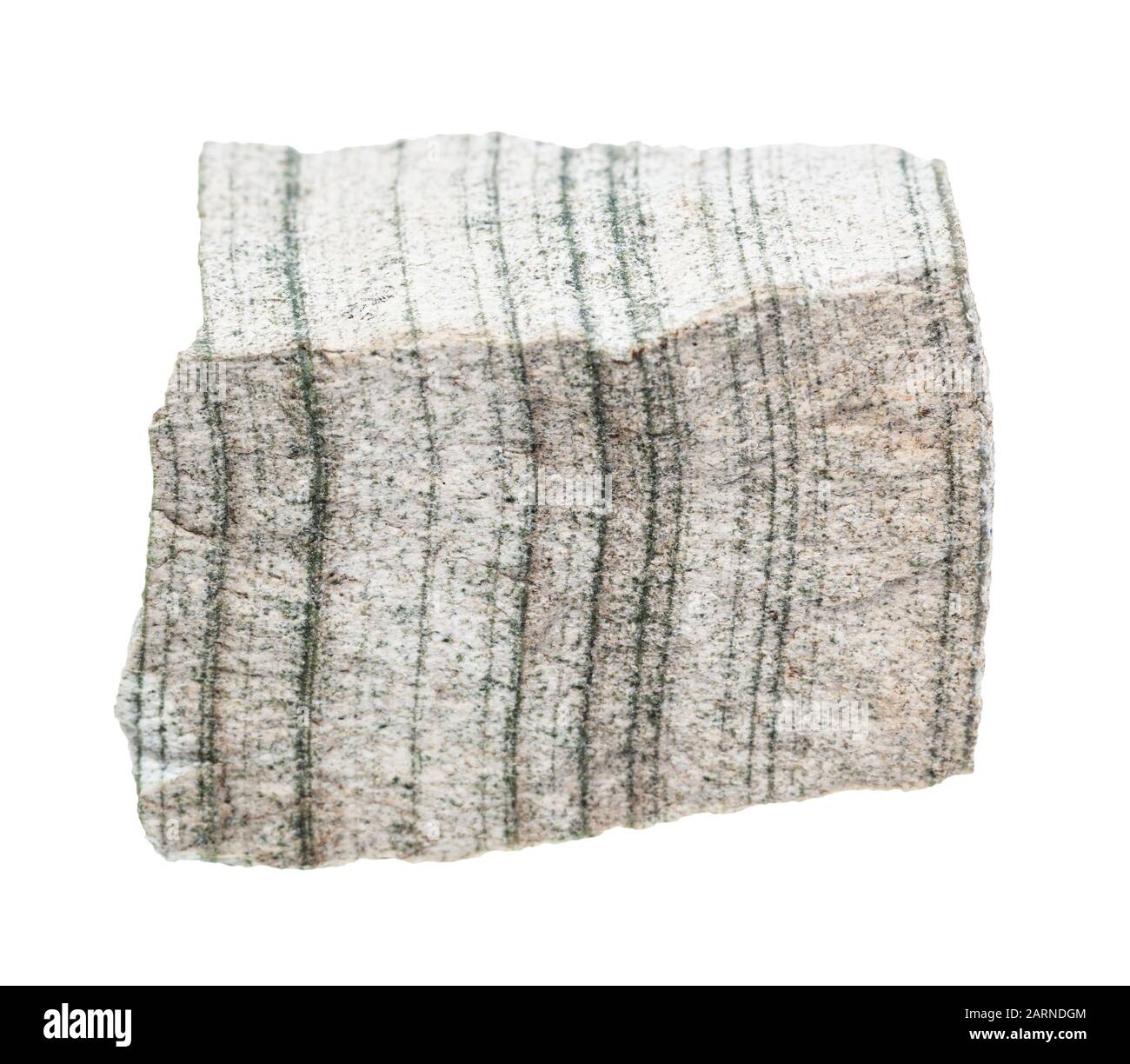 closeup of sample of natural mineral from geological collection - raw ...