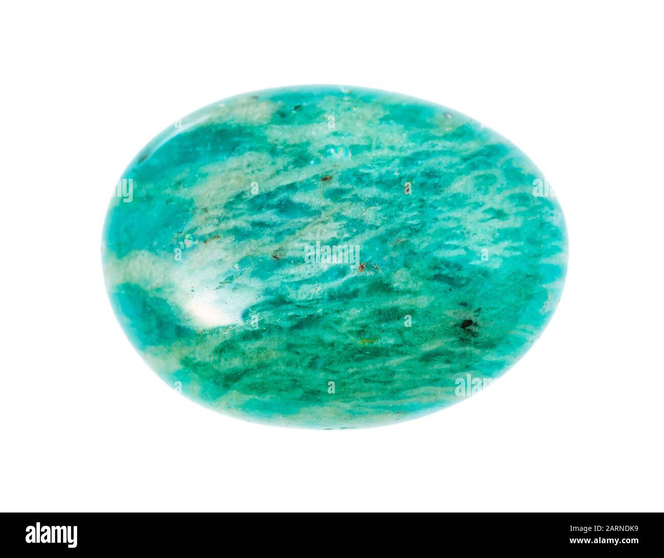 closeup of sample of natural mineral from geological collection ...