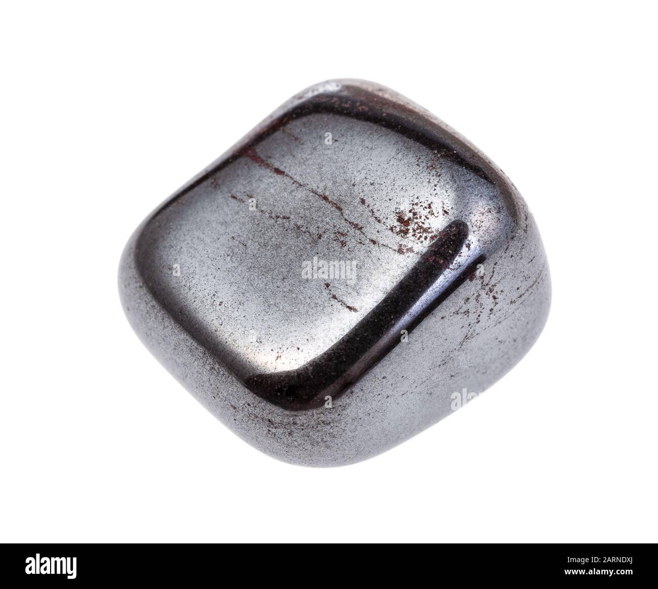 closeup of sample of natural mineral from geological collection ...