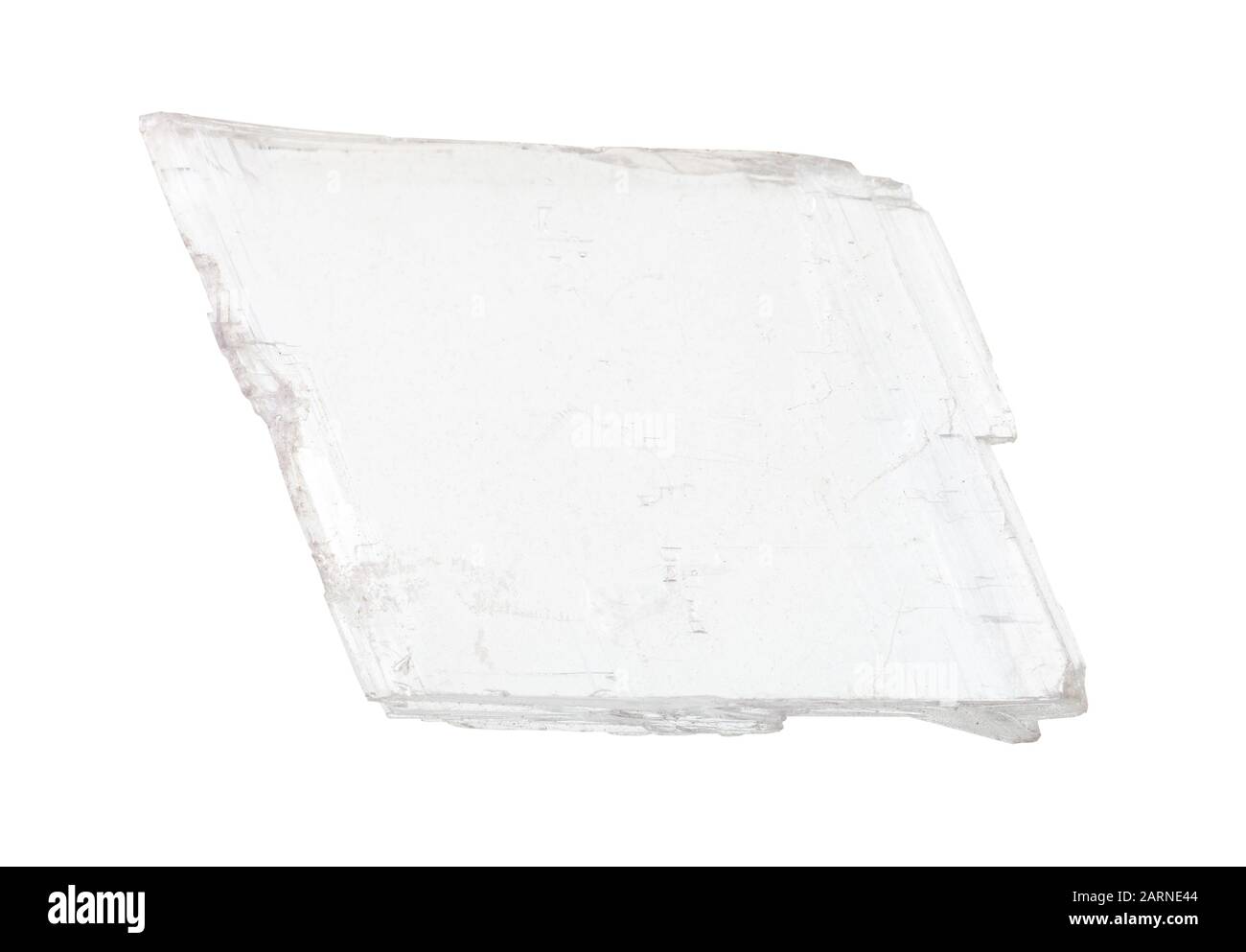 closeup of sample of natural mineral from geological collection ...