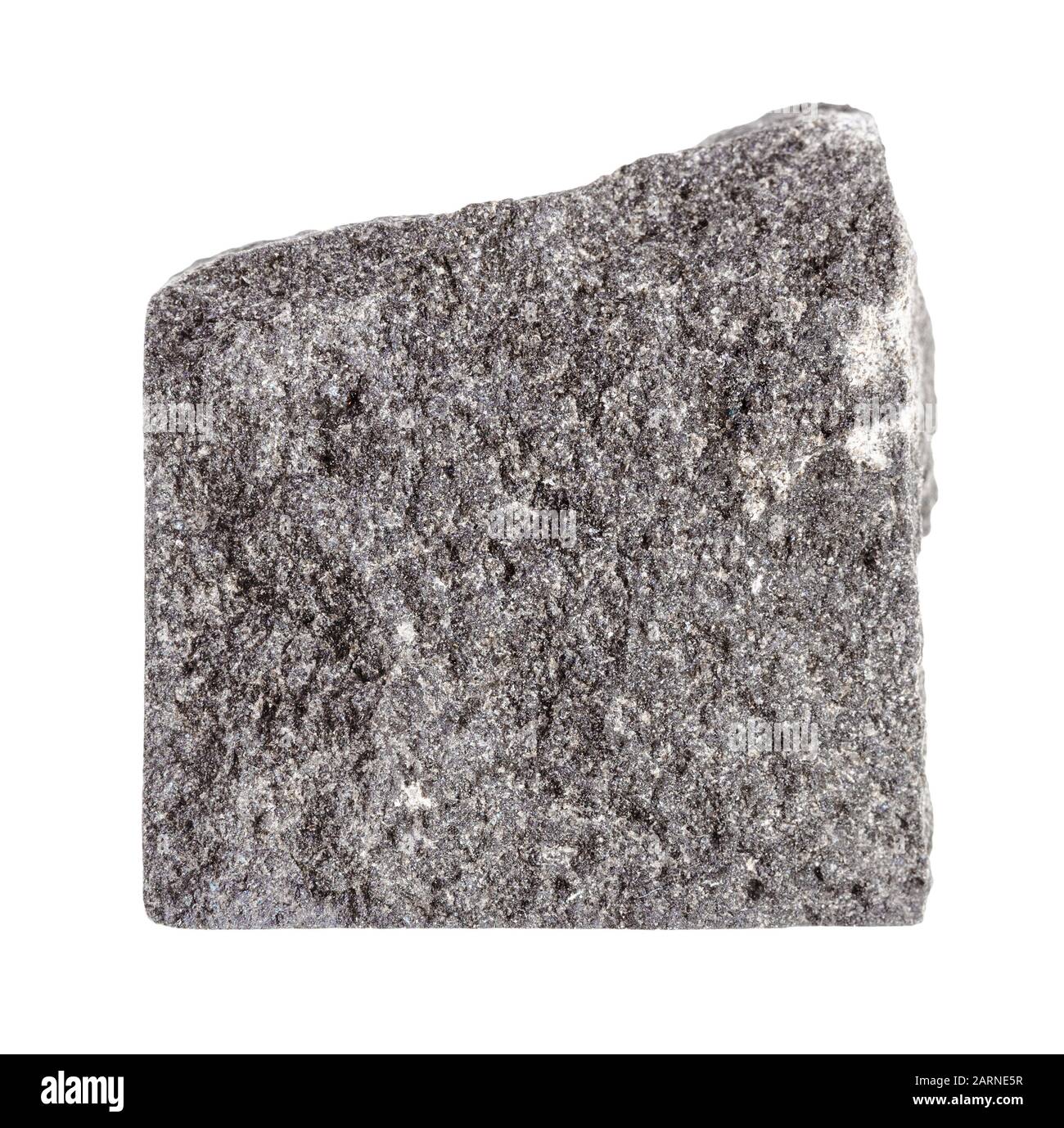 closeup of sample of natural mineral from geological collection - piece ...