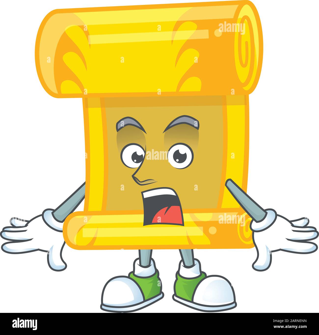 Open a scroll Stock Vector Images - Alamy