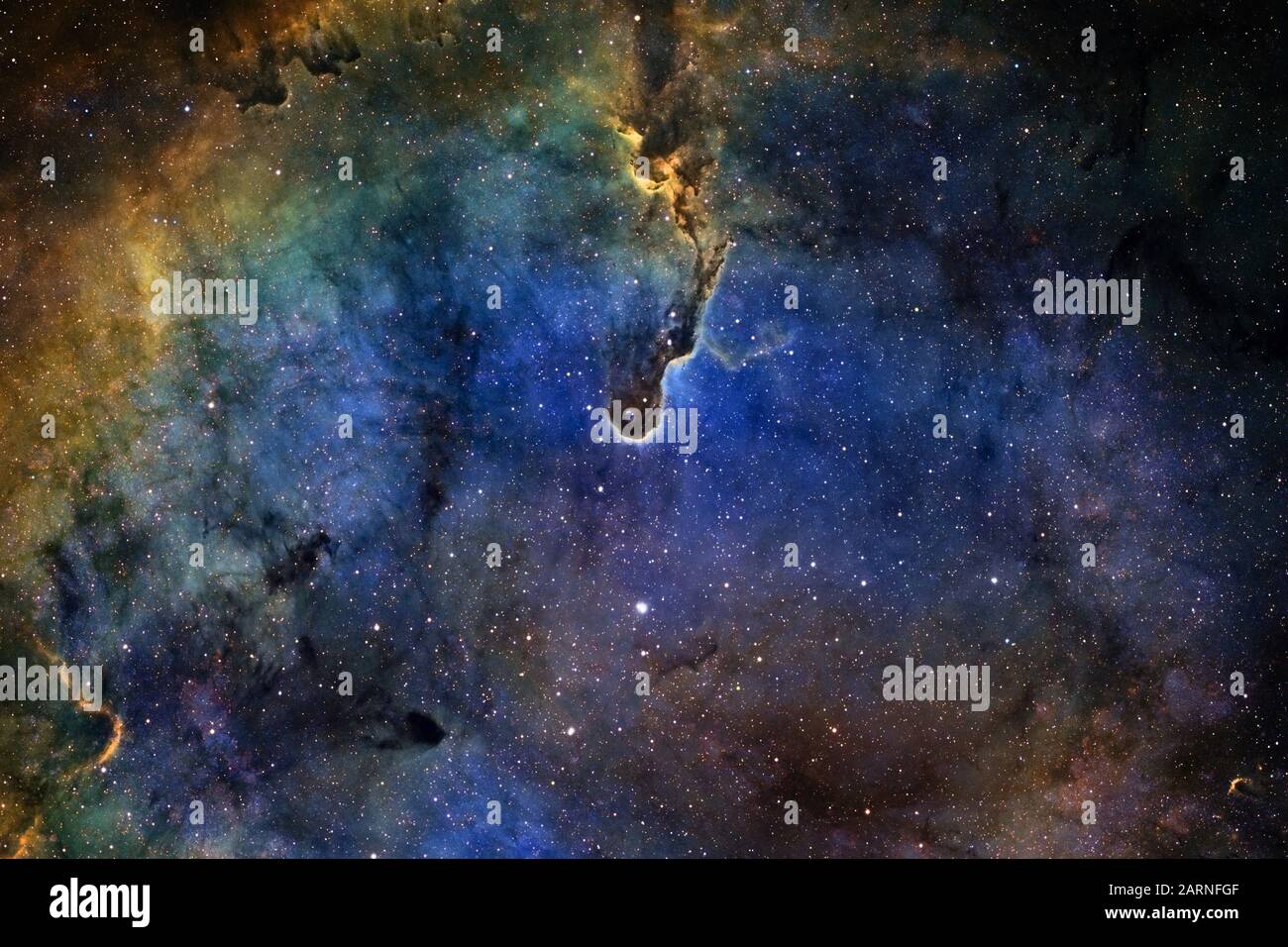 Cluster of stars in deep space. Milky way galaxy. Elements of this ...