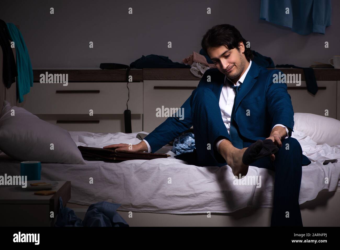 Taking off socks hi-res stock photography and images - Alamy