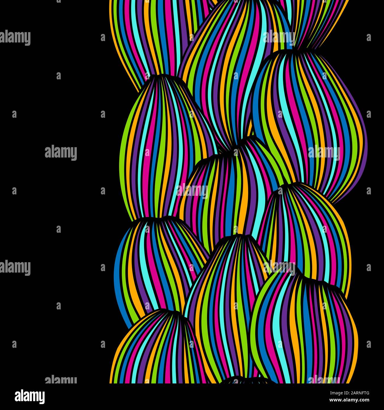 Seamless wave pattern. Background with sea, river or water texture ...