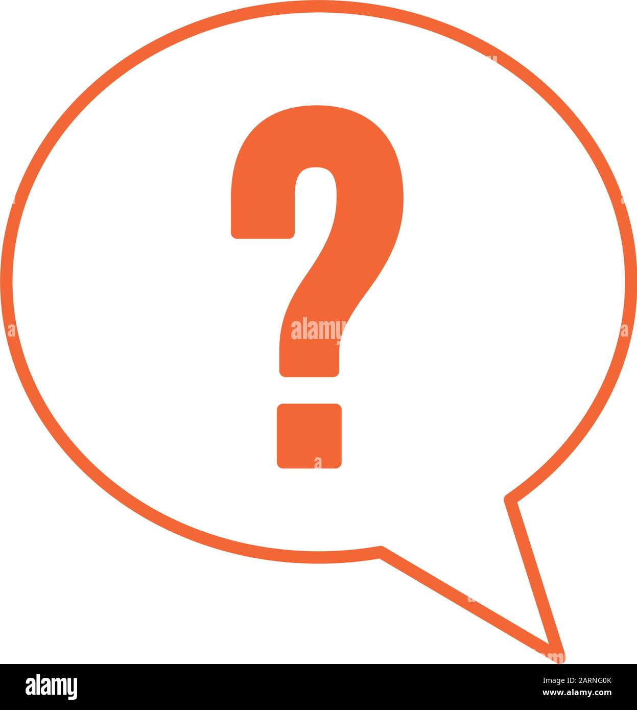 speech bubble with ask symbol Stock Vector Image & Art - Alamy