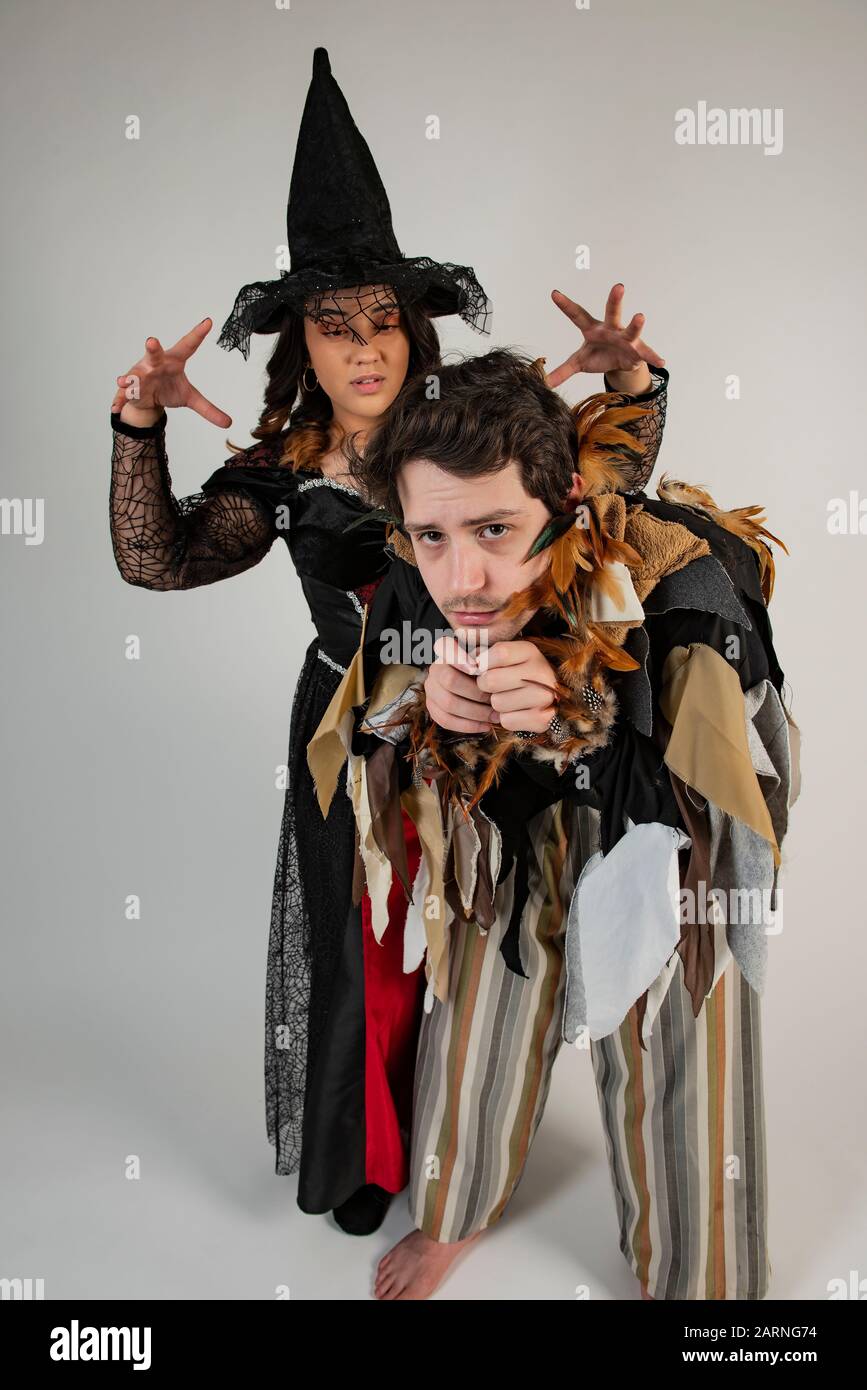 Actors in a pantomime hi-res stock photography and images - Alamy